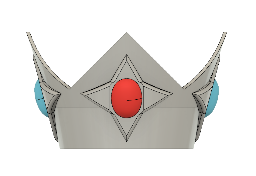 STL File Star Princess Rosalina Crown 3D Printer Model To Download Cults